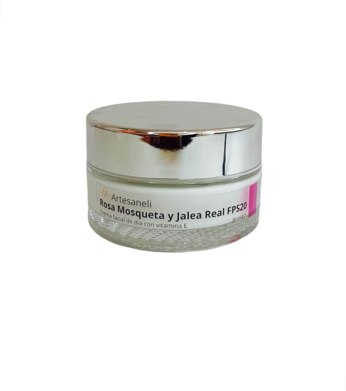 Crema facial de día rosa mosqueta , jalea real y vitamina E FPS 20 ...